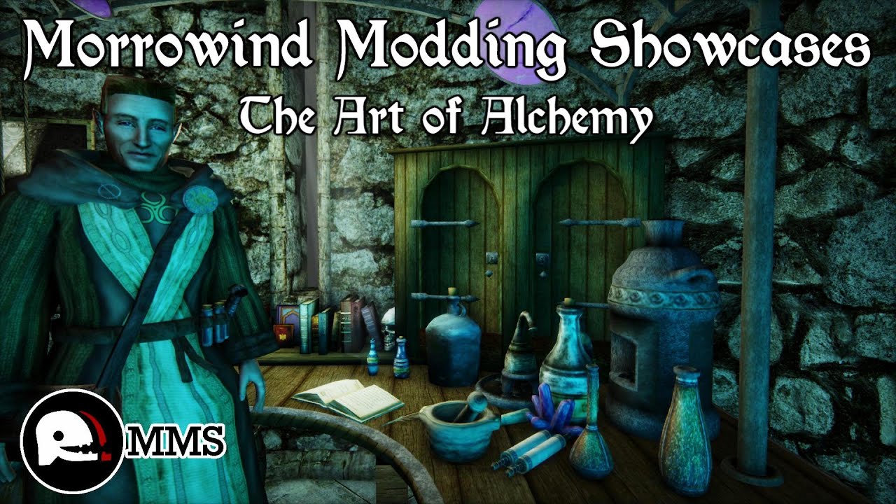 Morrowind Modding Showcases The Art Of Alchemy Youtube