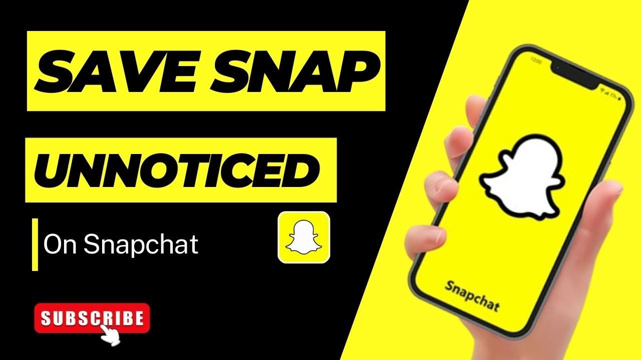 How to Save a Snap Without Been Noticed (100% working) - YouTube