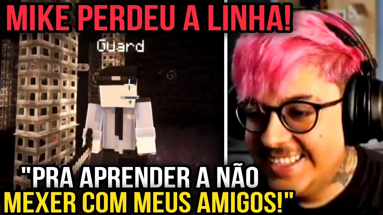 MIKE REENCONTRANDO O POLICIAL QUE LEVOU O WALTER BOB | MINECRAFT QSMP ...