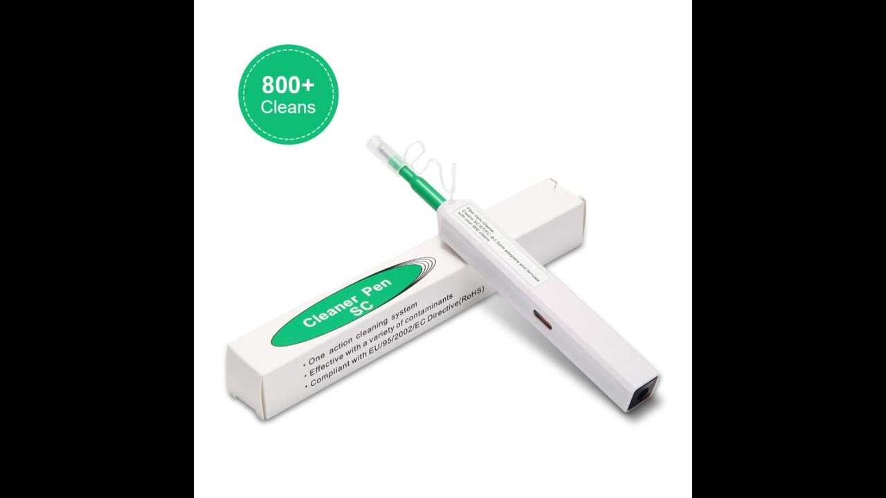 LIMPIADOR DE FIBRA ONE CLIC SC FC ST LC SMART CLEANER - YouTube