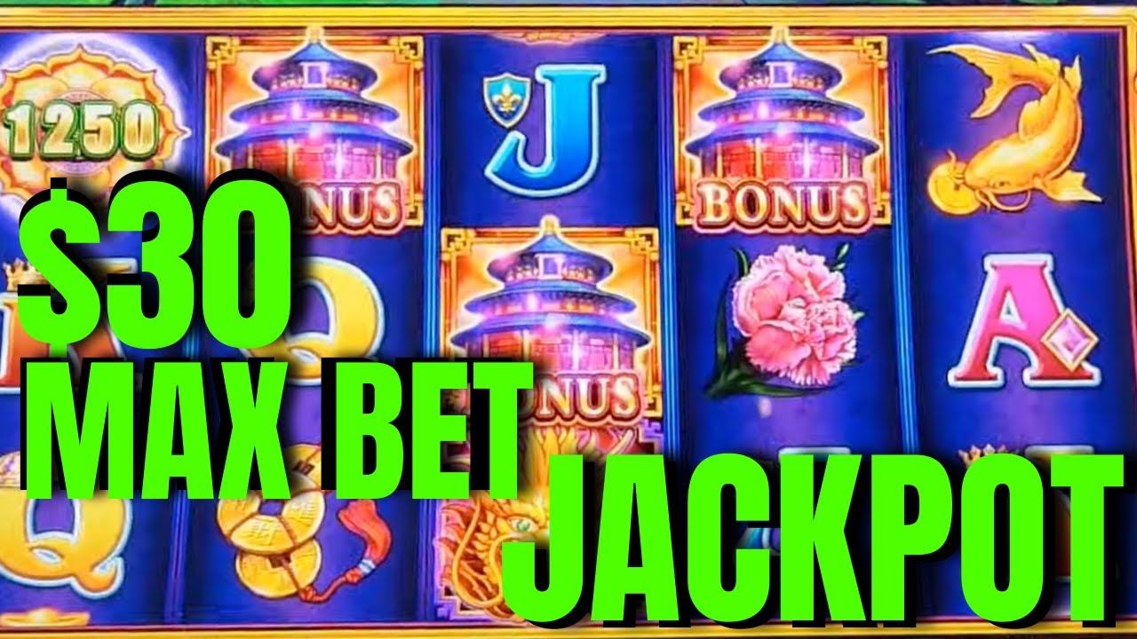 OMG what a relief! $30 MAX BET JACKPOT high limit live slot play in ...