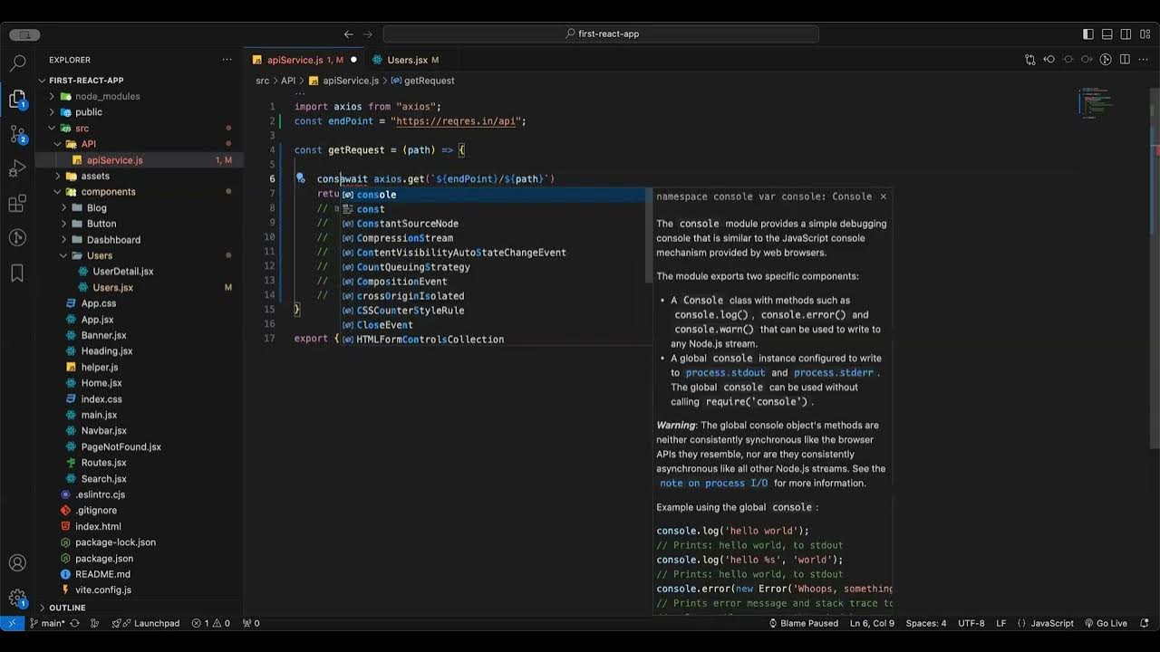 Session 24 API Call using Async Await - YouTube