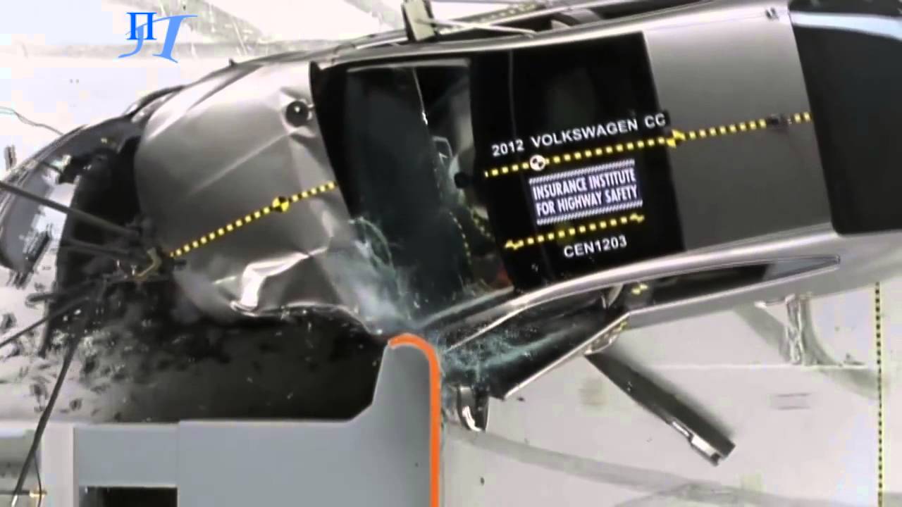 Volkswagen Passat CC 2012 crash test - YouTube