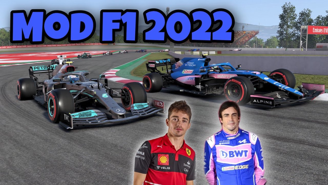 F1 2022 MOD GAMEPLAY - Les nouvelles livrées ! 😍 [F1 2021] - YouTube