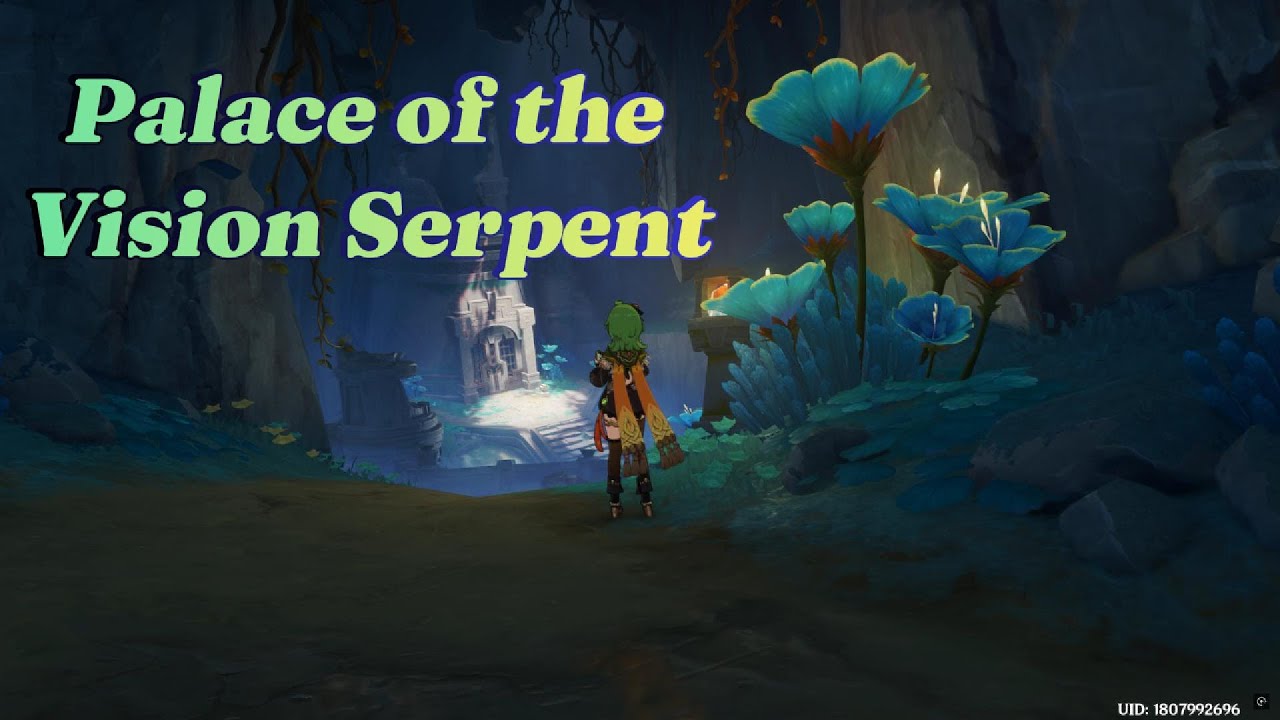 Mystic Ambience at the Palace of the Vision Serpent | Genshin Impact 5. ...