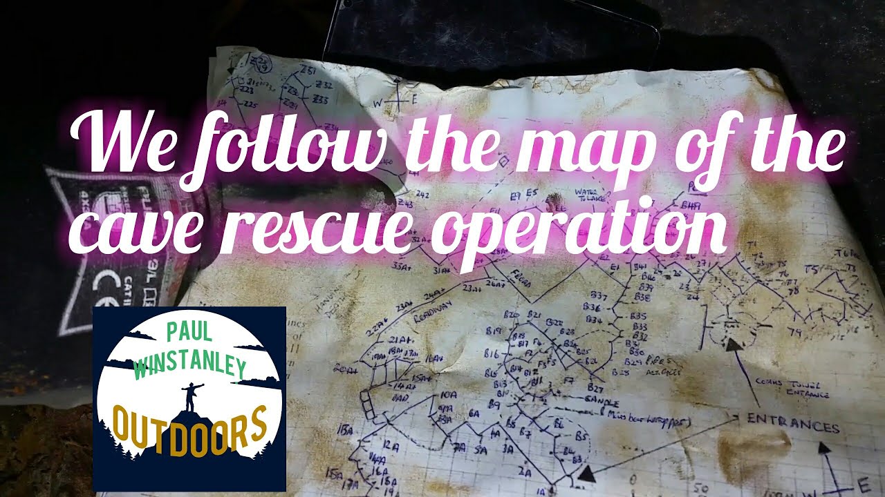 We Follow the Map of the Cave Rescue Operation - YouTube
