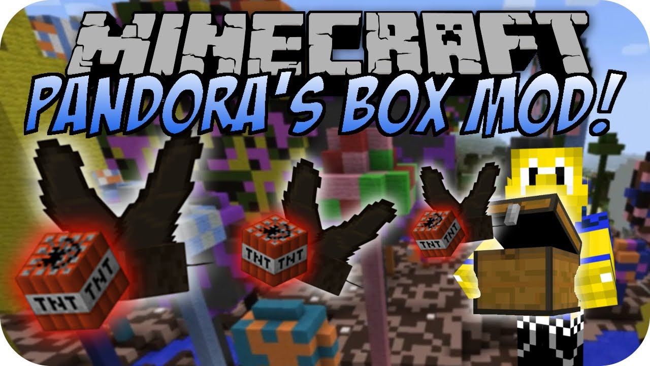 Minecraft PANDORA'S BOX MOD - YouTube
