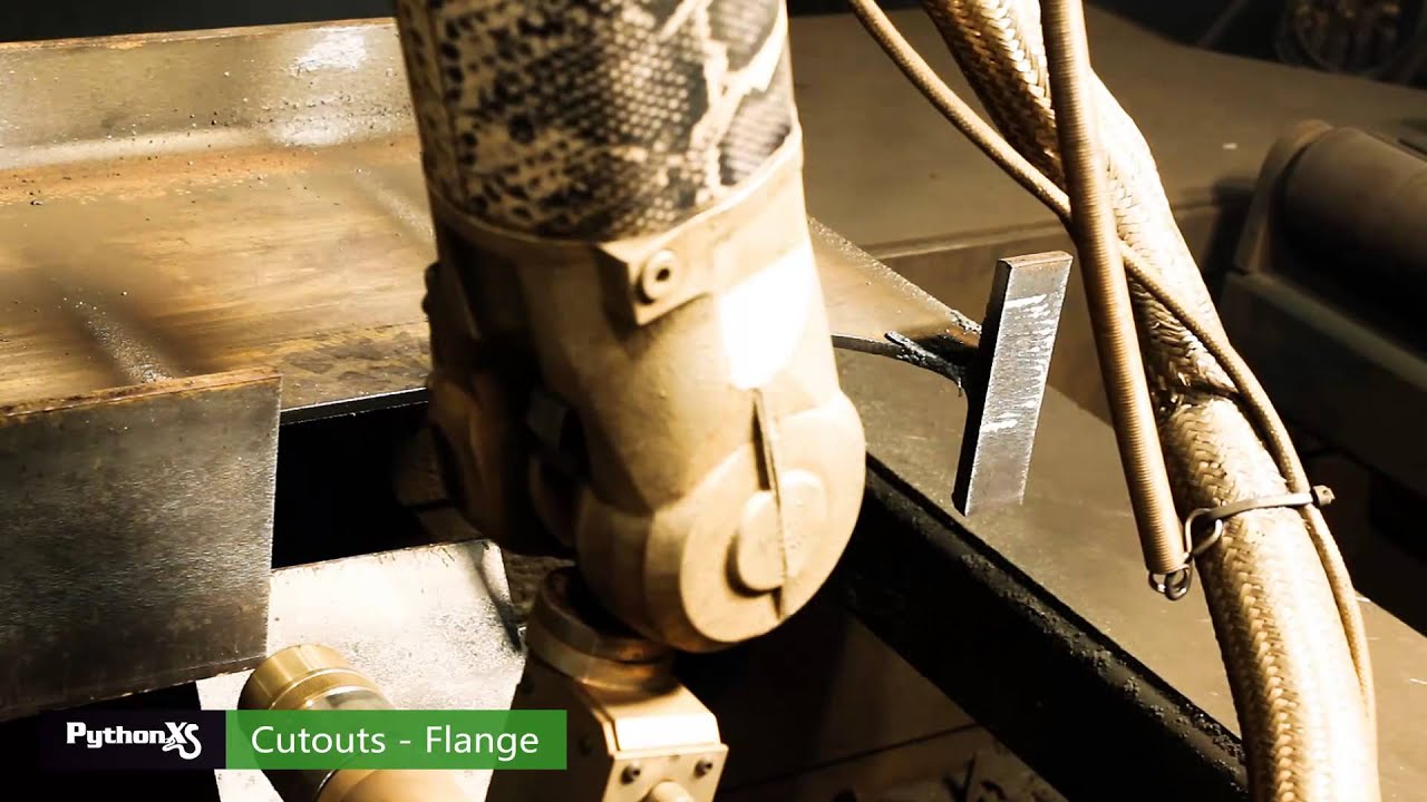 Cutouts Flange - PythonX - YouTube