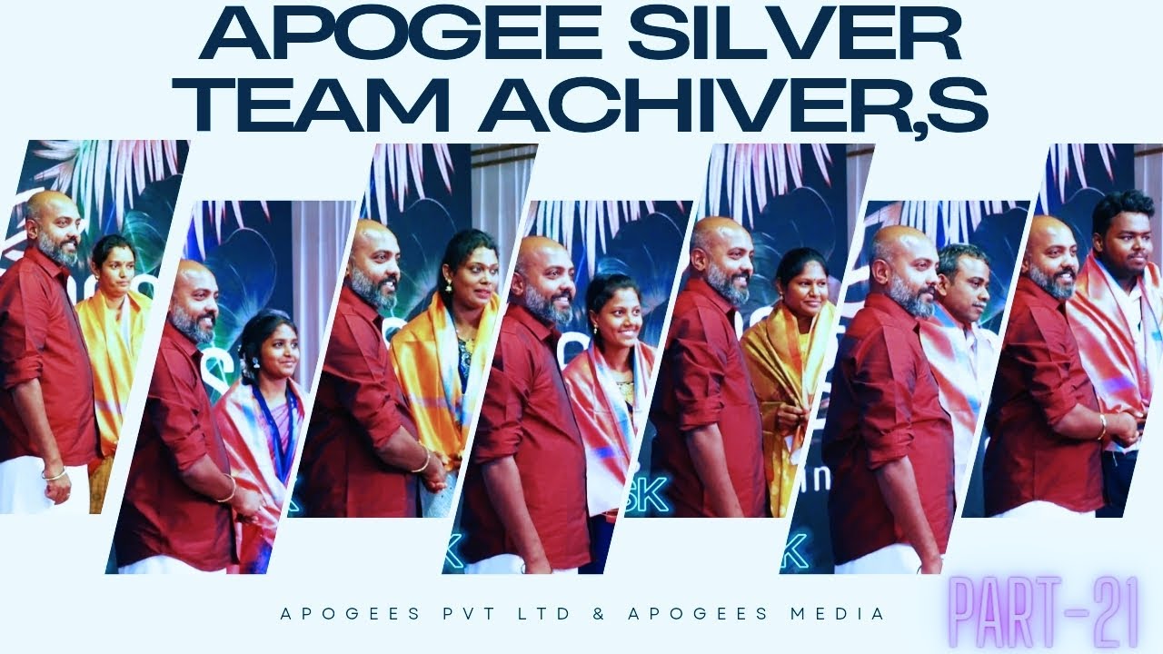 APOGEES SILVER TEAM ACHIVER,S | GIVE AWARDS | DR.SASK PART_21 - YouTube
