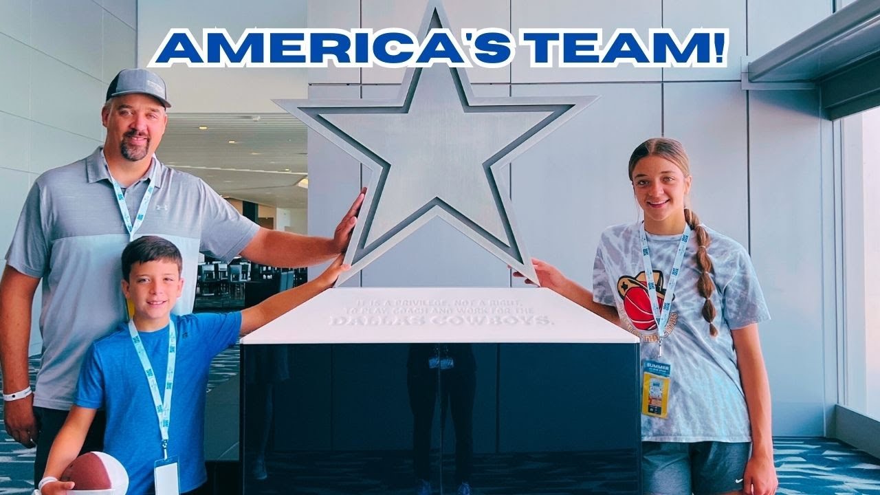 The Dallas Cowboys Star behind the scenes! - YouTube