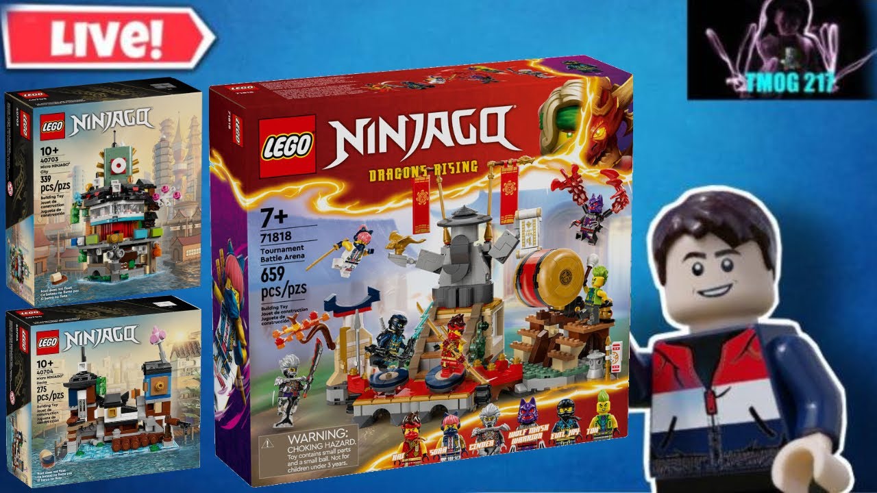 LEGO Ninjago MULTI build LIVE build - YouTube