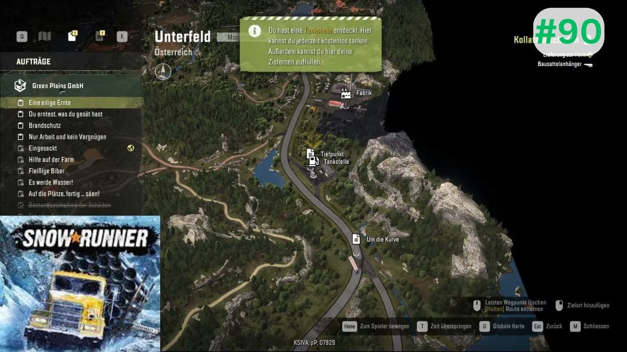 🚛 SnowRunner #90 Schauen Wir mal nach ein neuen Auftrag🔍🤔👌😊 - YouTube