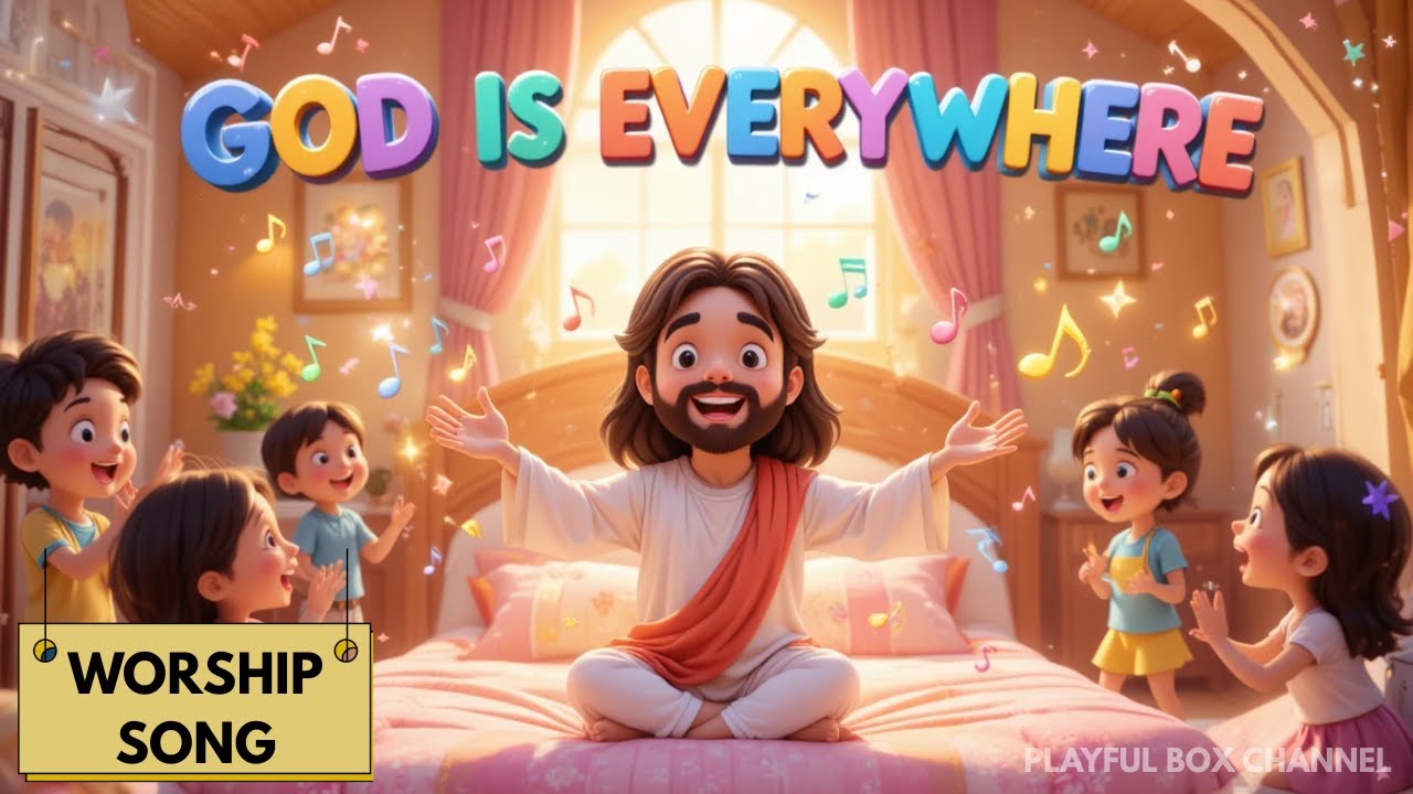 God Is With Me Everywhere Bible Song for Kids Praise and Worship Day # ...