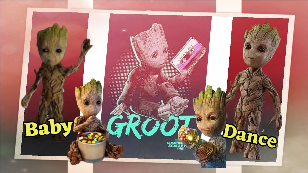 Best Baby Groot Dance opening Scene cute dancing || Sathish Sv|| - YouTube