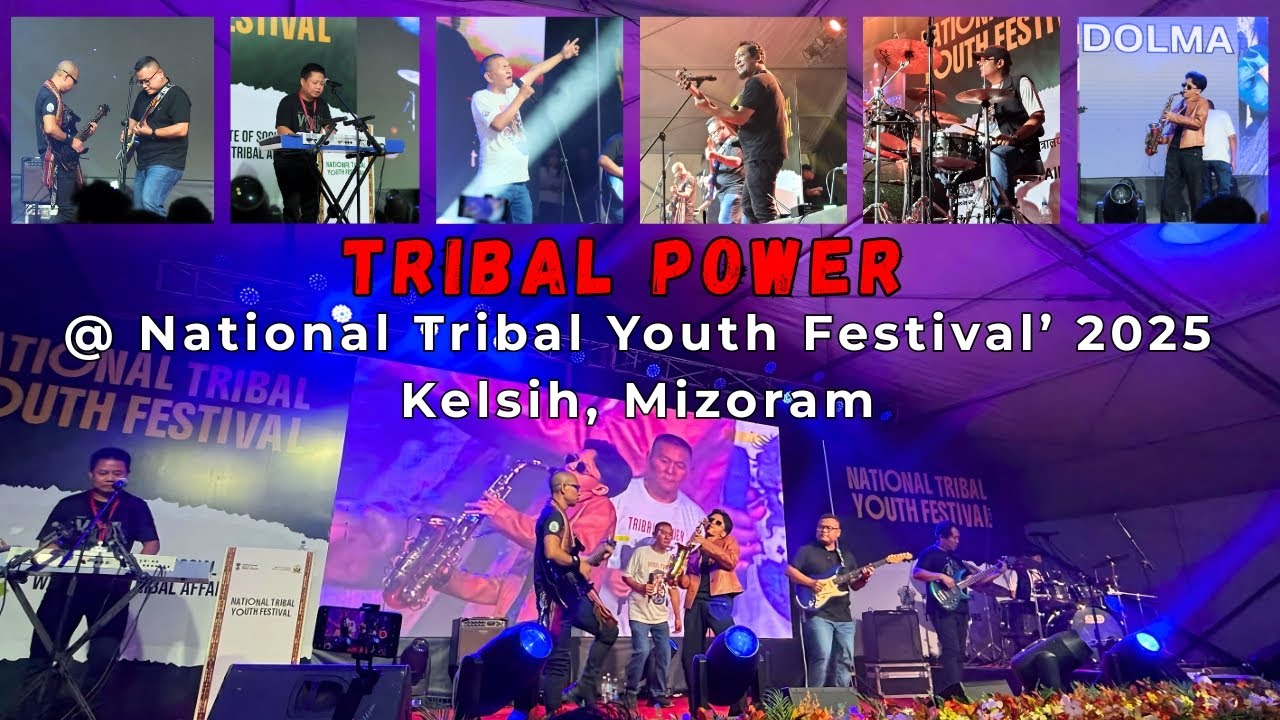 Tribal Power @ National Tribal Youth Festival' 2025, Kelsih - YouTube