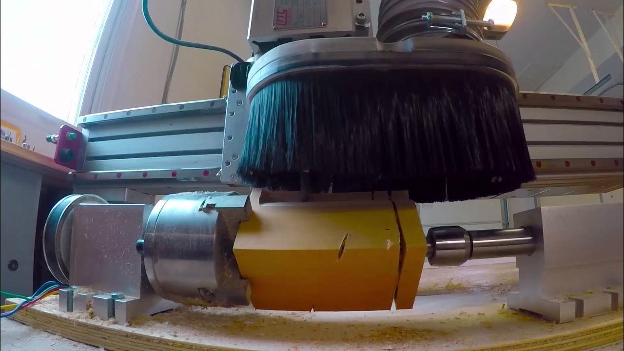 My CNC Rotary 4th Axis - YouTube