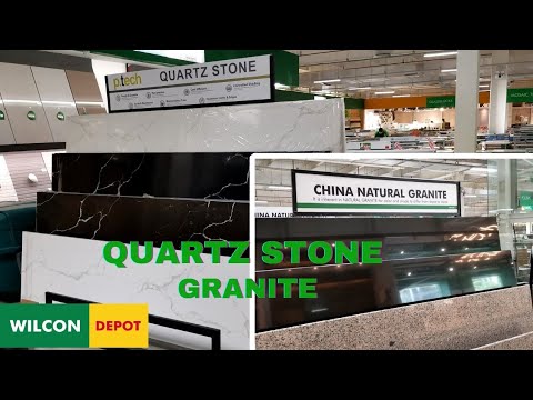 Presyo ng Countertop Quartz Stone at Granite sa Wilcon Depot 2021 ...