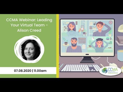 CCMA Ask the Expert - Leading your Virtual Team - Staff Engagement ...
