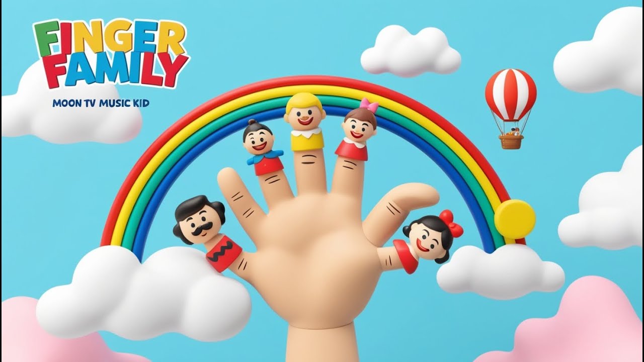 Finger Family | MOONTOON TV Nursery Rhymes & Kids Songs - YouTube