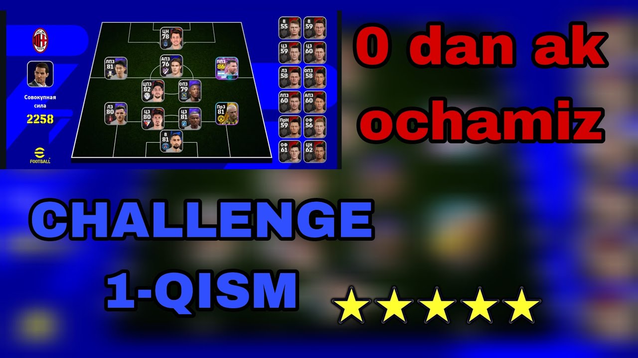 CHALLENGE YAXSHI BOSHLANDIMI ? / UZBEKCHA LETSPLAY - YouTube