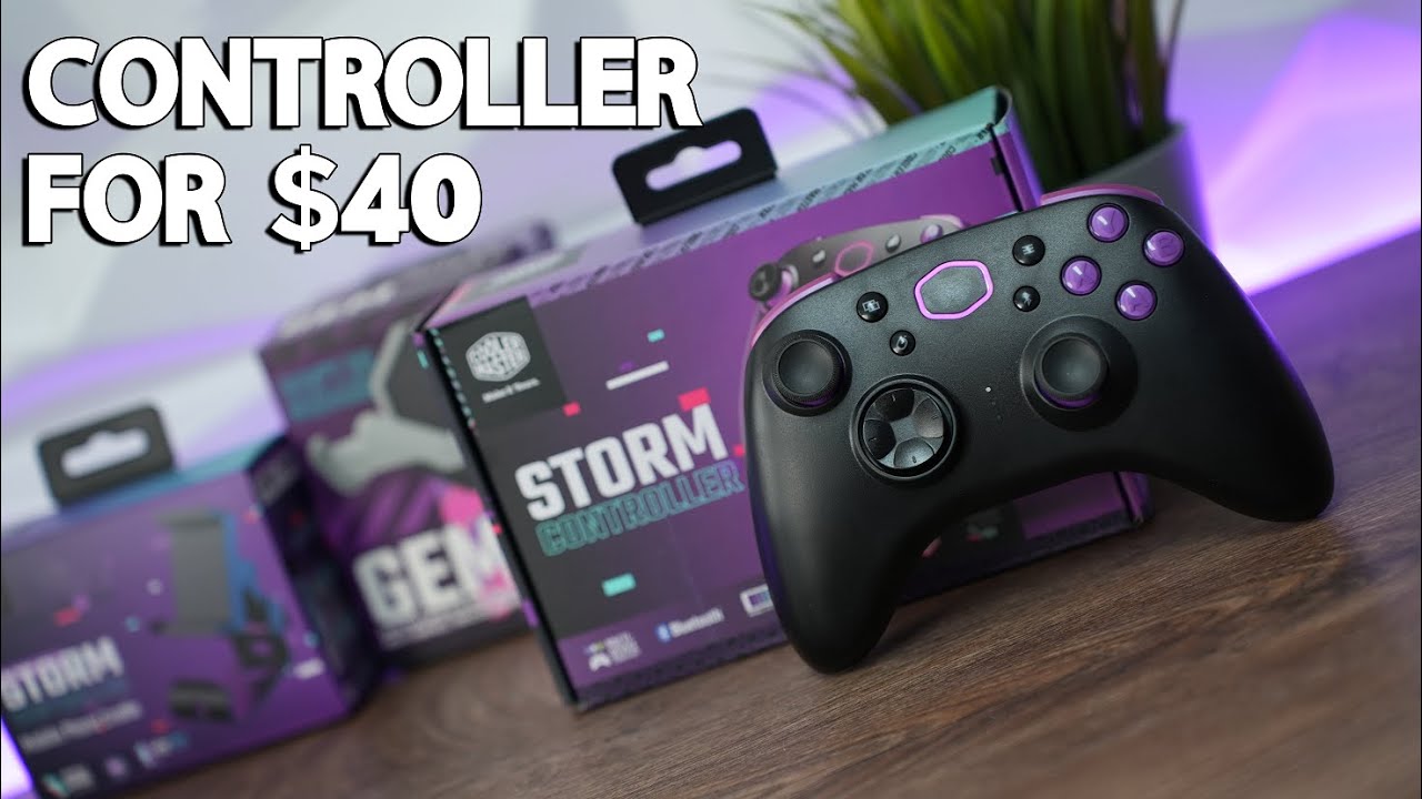 Cooler Master STORM Controller - CASUAL GAMING | ADJUST IT ON THE GO ...