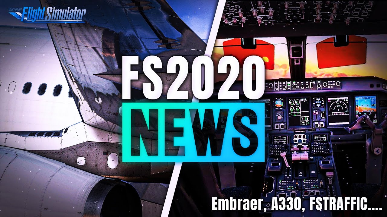 PLEINS DE NEWS POUR CETTE FIN D'ANNÉE !! EMBRAER, AEROSOFT A330 ET BIEN ...