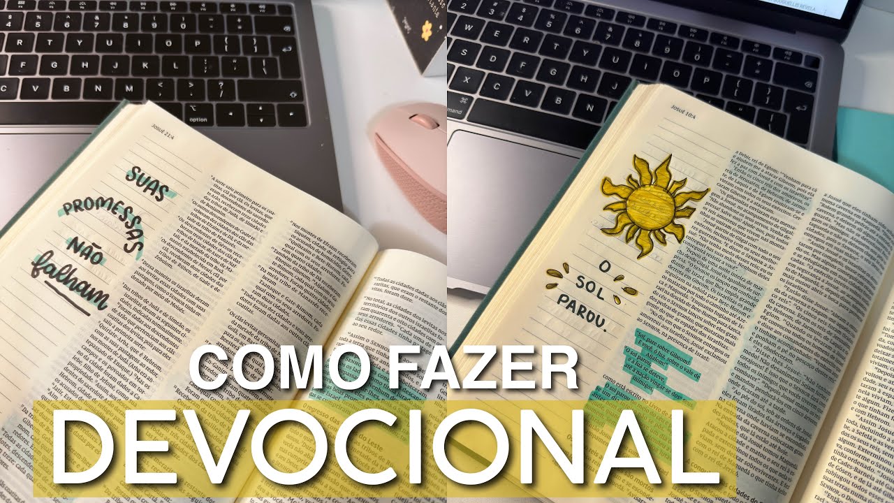 COMO FAZER DEVOCIONAL DO JEITO CERTO. - YouTube