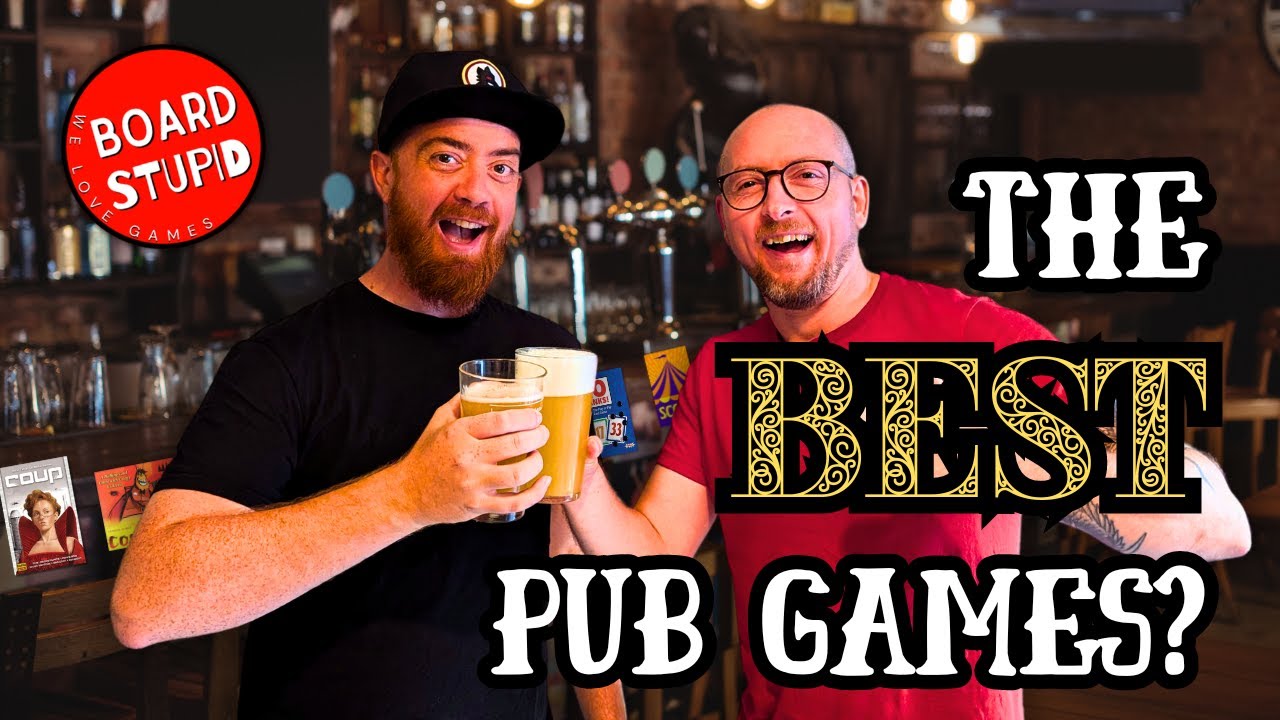 Top 5 Pub Friendly Board Games! - YouTube