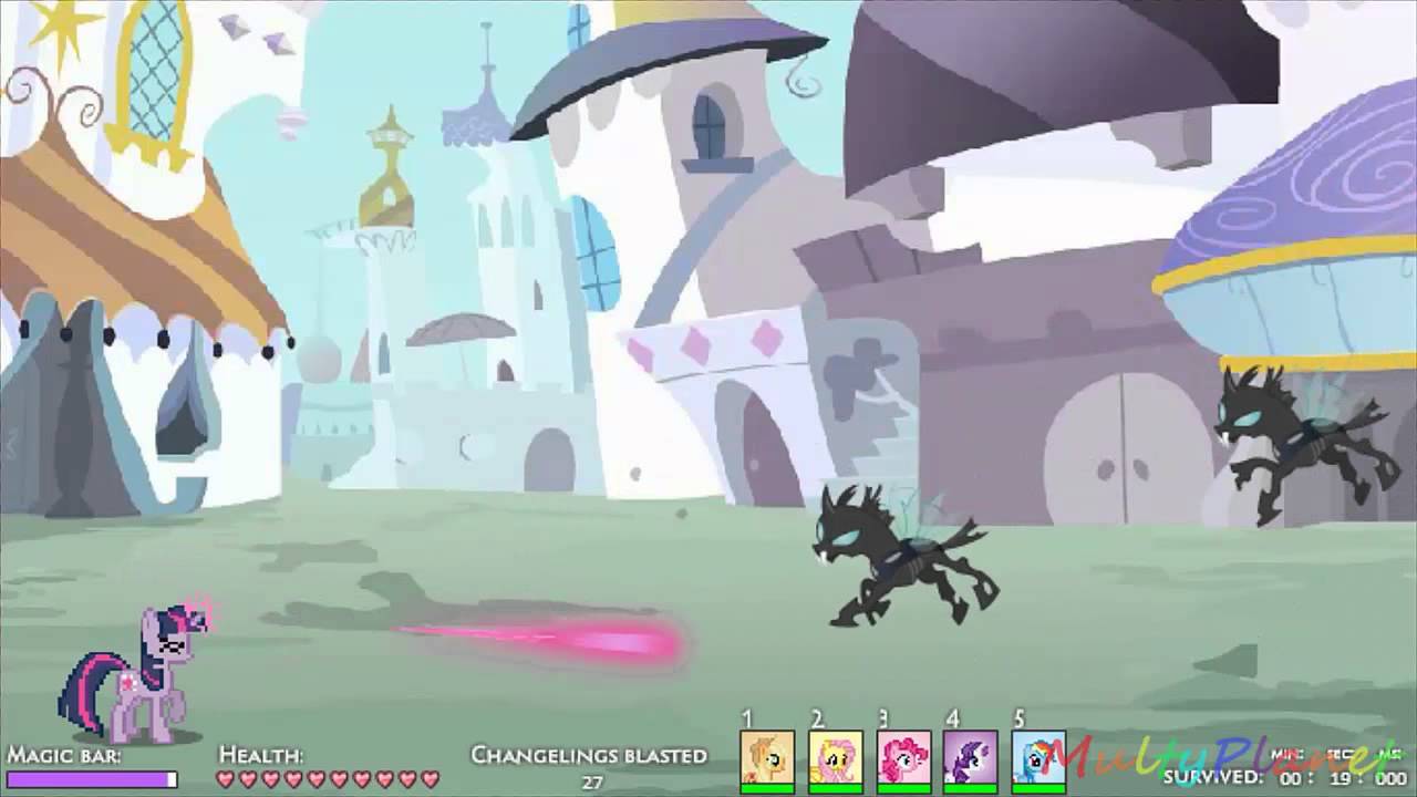 Мой маленький пони на русском Защита Кантерлота от перевертышей / MLP ...