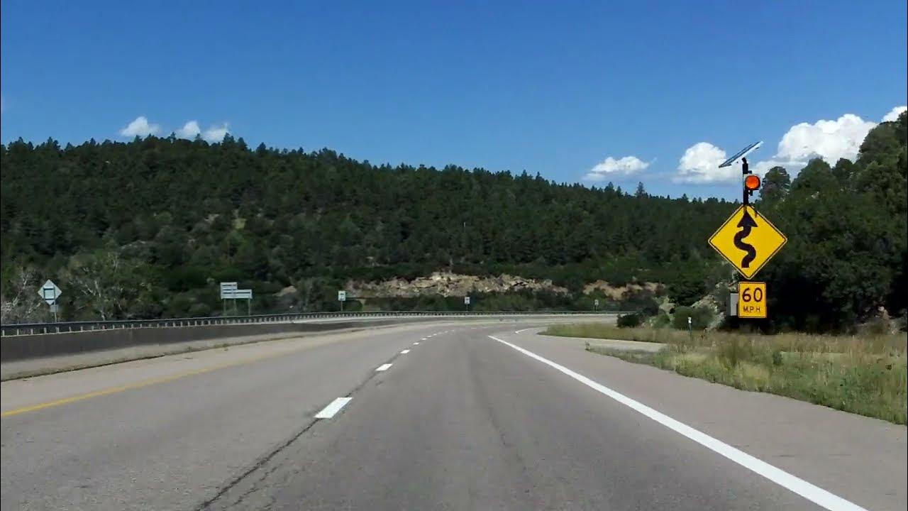 Interstate 25 - Colorado (Exits 1 to 8) northbound - YouTube