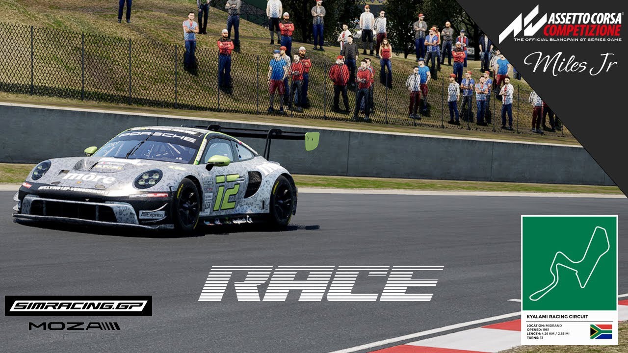 Moza Challenge by Simracing.GP - Season Two Kyalami - YouTube