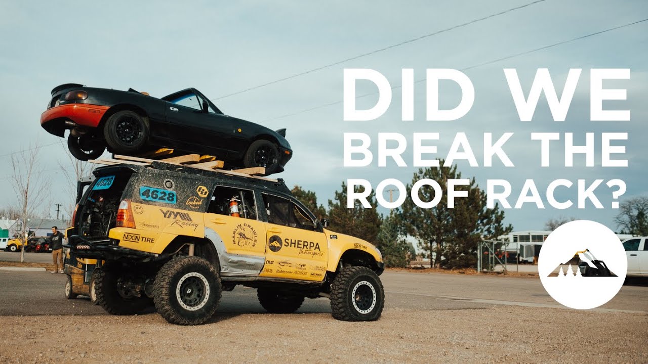 Did We Break Our Roof Rack? - Sherpa Rack VS. Miata - YouTube