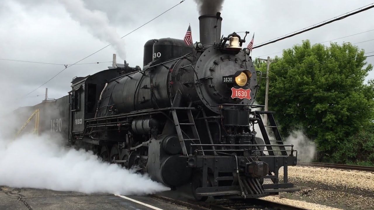 Frisco 1630 Steam Train - YouTube