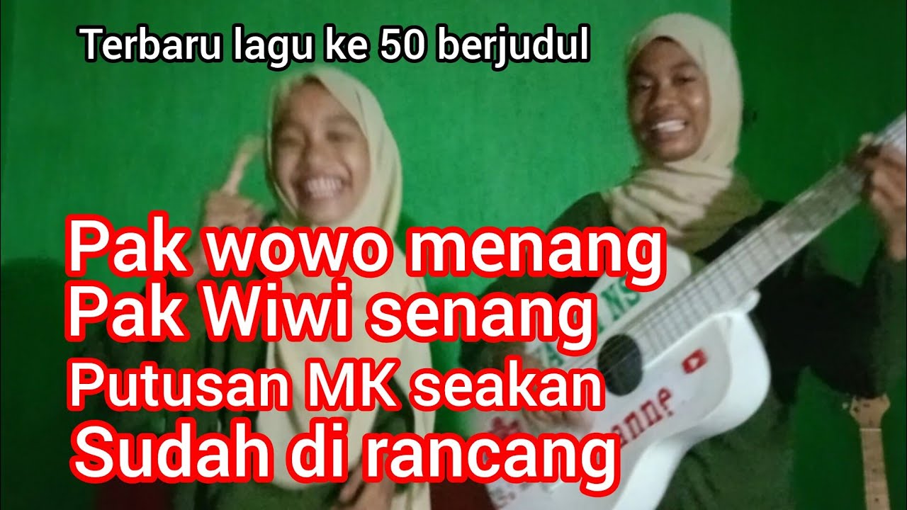 pak wowo menang pak Wiwi senang - YouTube