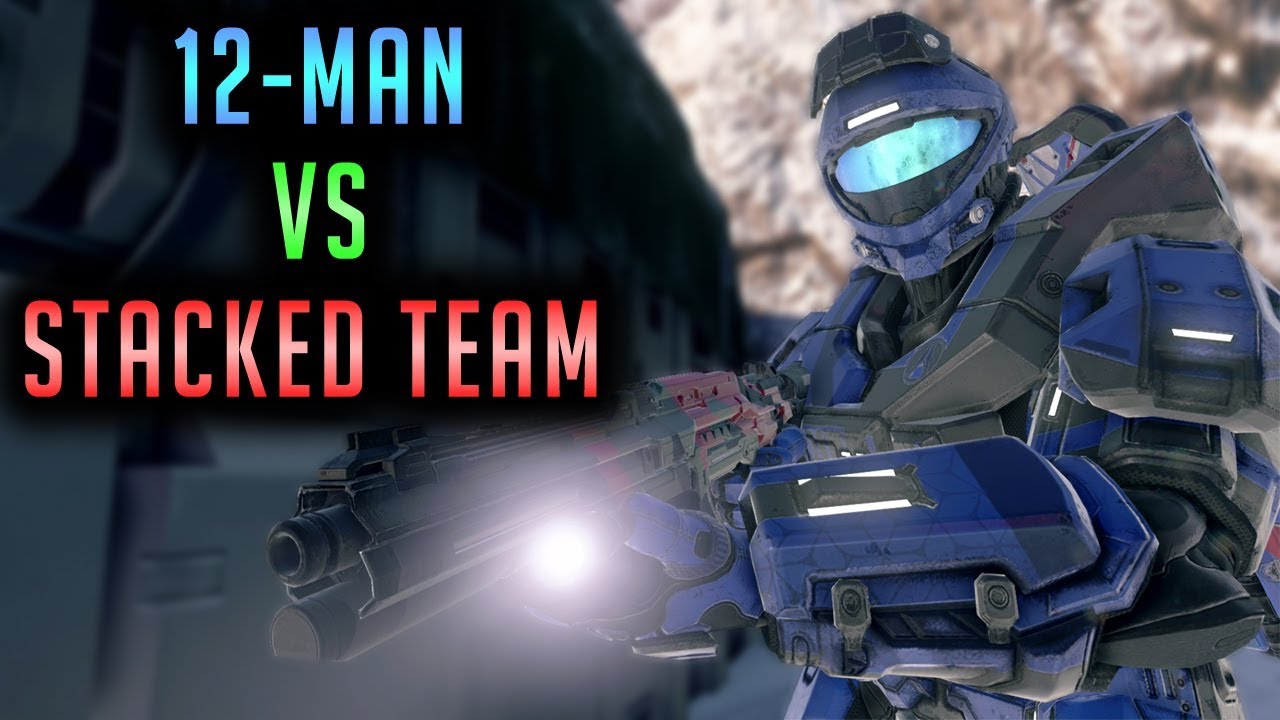 Sweaty 12-Man Warzone Game Against A Stacked Team - Halo 5 - YouTube