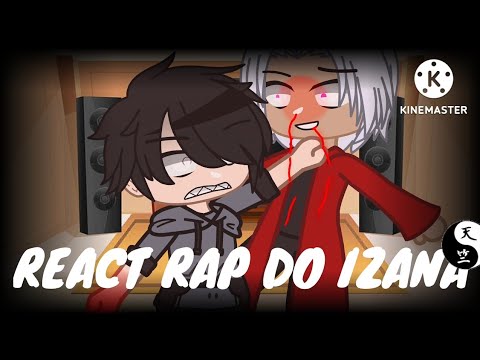 Gacha react rap do izana💀 miguel as mickey/moon as emma - YouTube