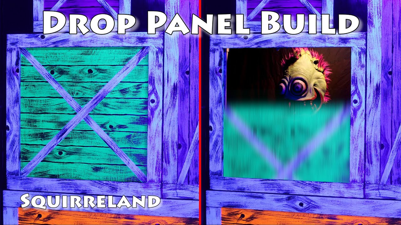 How I Built A Circus Themed Drop Panel for a Haunted House ...