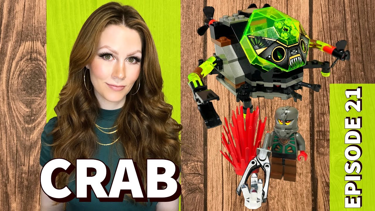 LEGO® Aquazone Stingrays 6140 Crab (1998) Build and Review - YouTube