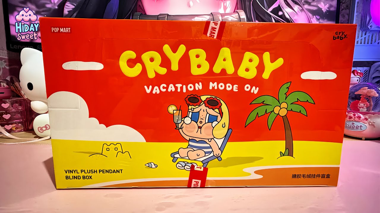 Cry Baby Beach Vacation Unboxing — Aesthetic Summer Mood Activated 🌴 ...