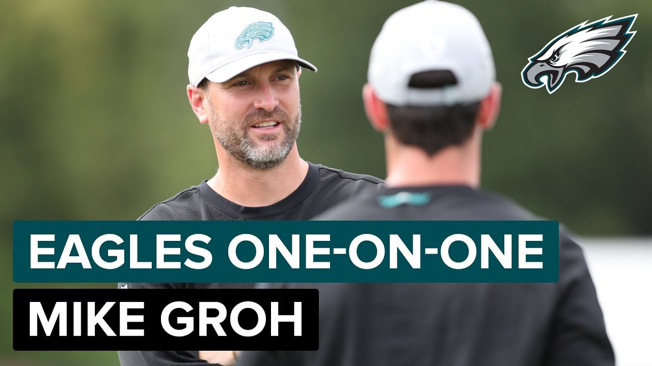Mike Groh Discusses What He Looks To Accomplish In 2018 | Eagles One-On ...