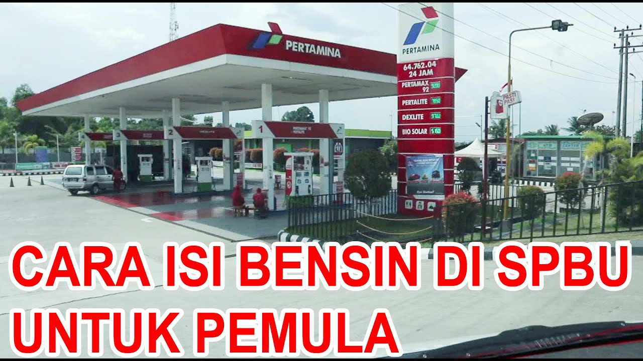 CARA ISI BENSIN MOBIL UNTUK PEMULA - belajar mobil manual - YouTube