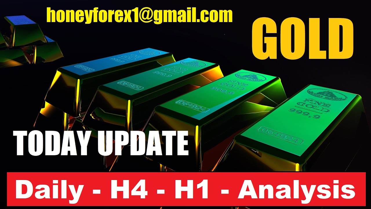 GOLD XAUUSD TODAY 📊 WEEKLY DAILY H4 H1 CHART FOREX ANALYSIS HONEYFOREX ...