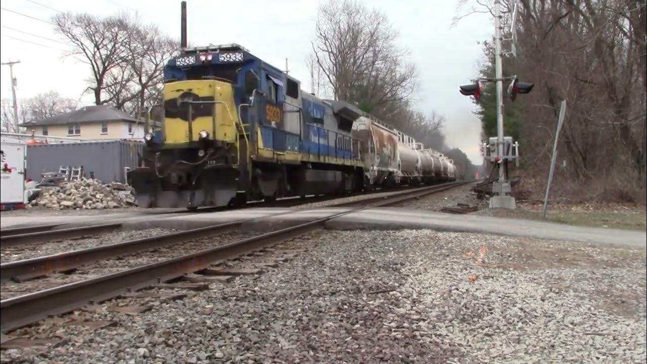 HD CSXT Locals w/ No CSX Locomotives All Pan Am Power! April 2023 - YouTube