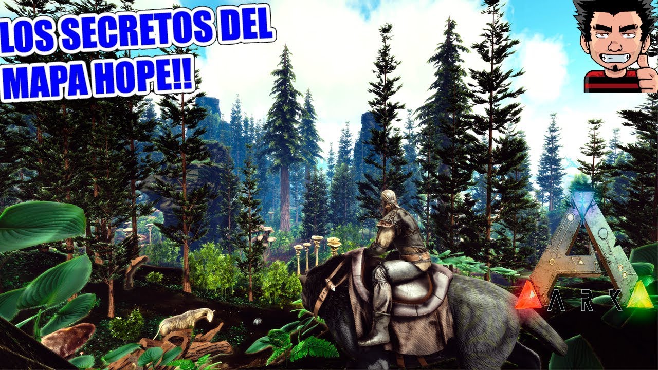 MAPA HOPE SERIE CAOS DINO EXPLORANDO LOS SECRETOS ZONA ABERRATION ARK ...