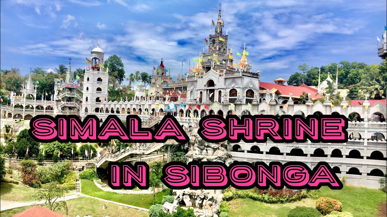 Cebu's Castle Church: Simala Shrine in Sibonga - YouTube