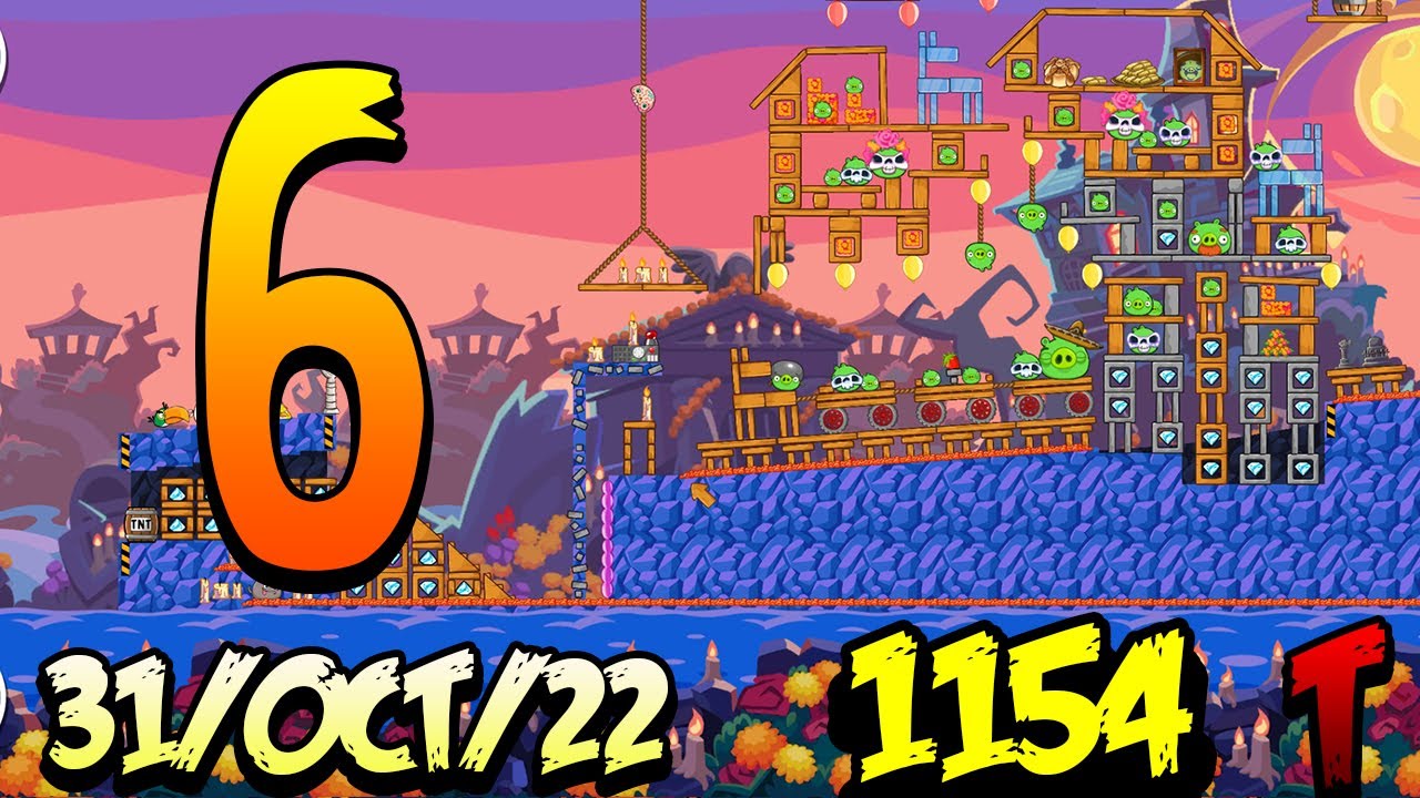 Angry Birds Friends Level 6 Tournament 1154 Highscore POWER-UP ...