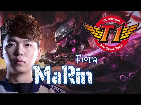 SKT T1 MaRin FIORA Top vs Renekton - Patch 5.21 KR | League of Legends - YouTube