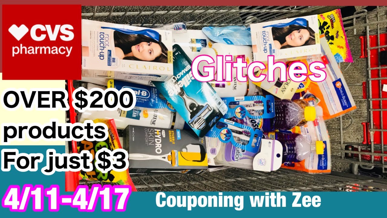 CVS COUPONING DEALS HAUL (4/11-4/17) CHEAP&FREEBIES!! EVERYTHING WAS ...