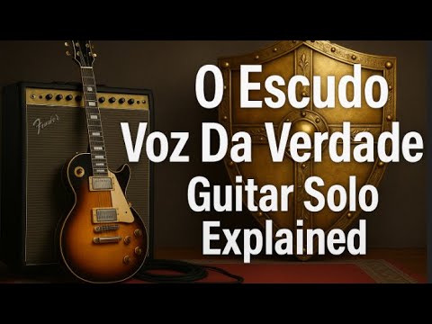 O Escudo - Voz da Verdade - Guitar Solo Explained - YouTube