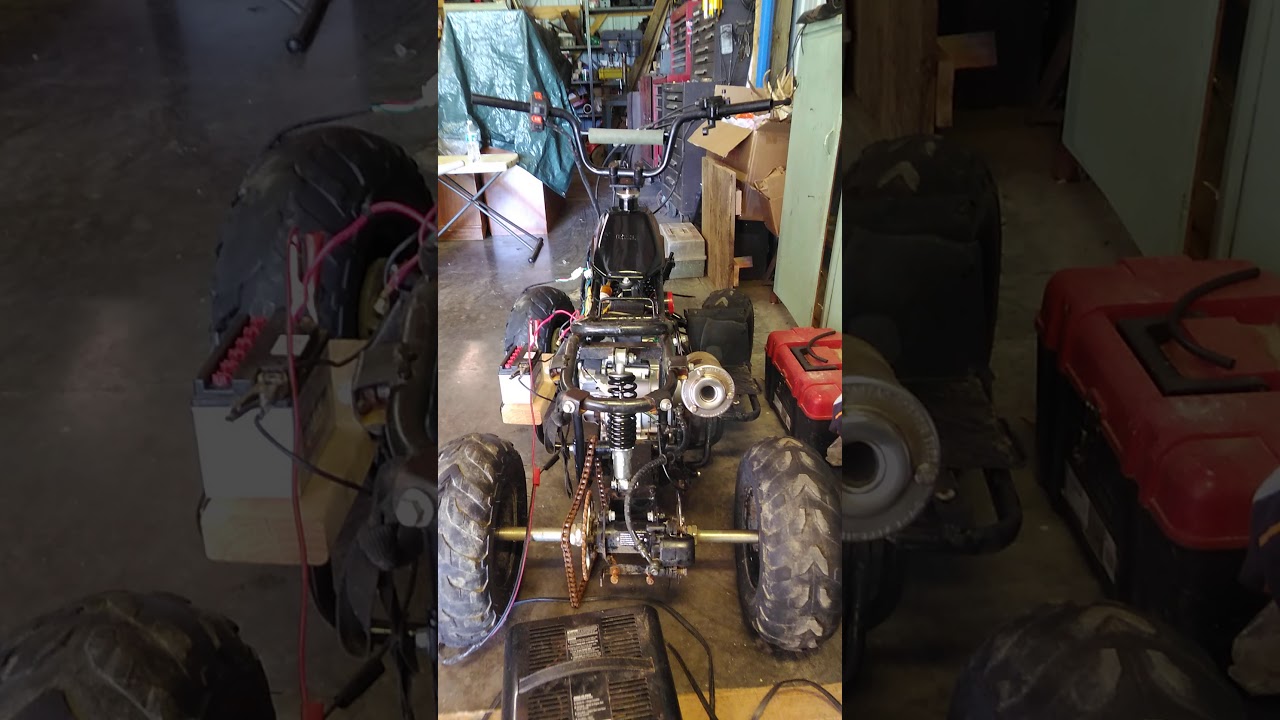Chinese Atv 110 - YouTube